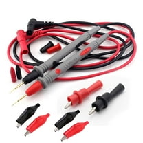 Uxcell 10A Banana Plug Digital Multimeter Probe Test Leads Cable 4 in 1 ...