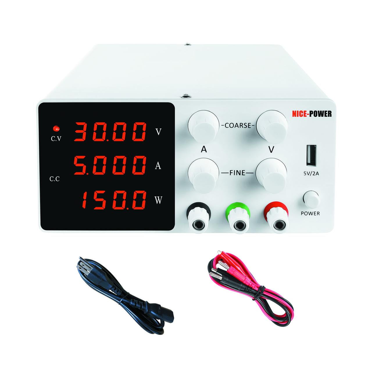 NICE-POWER DC power supply 0-30V 0-5A adjustable switch DC voltage ...