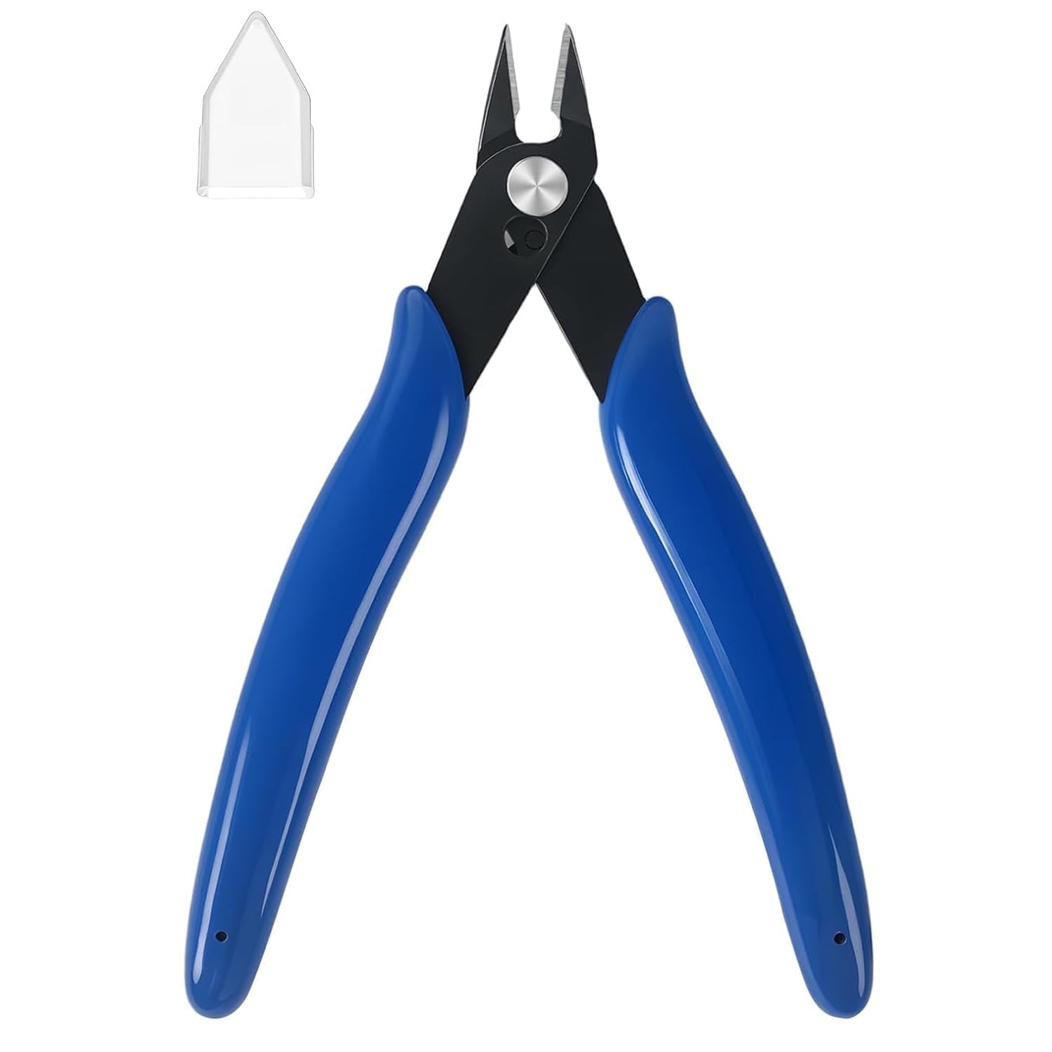 Kuaiqu 5-Inch Wire Cutter Electrical Cutting Flush Pliers Tool for ...