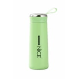 NICE Vacuum Insulated 16oz Water Bottle, Green - Walmart.com