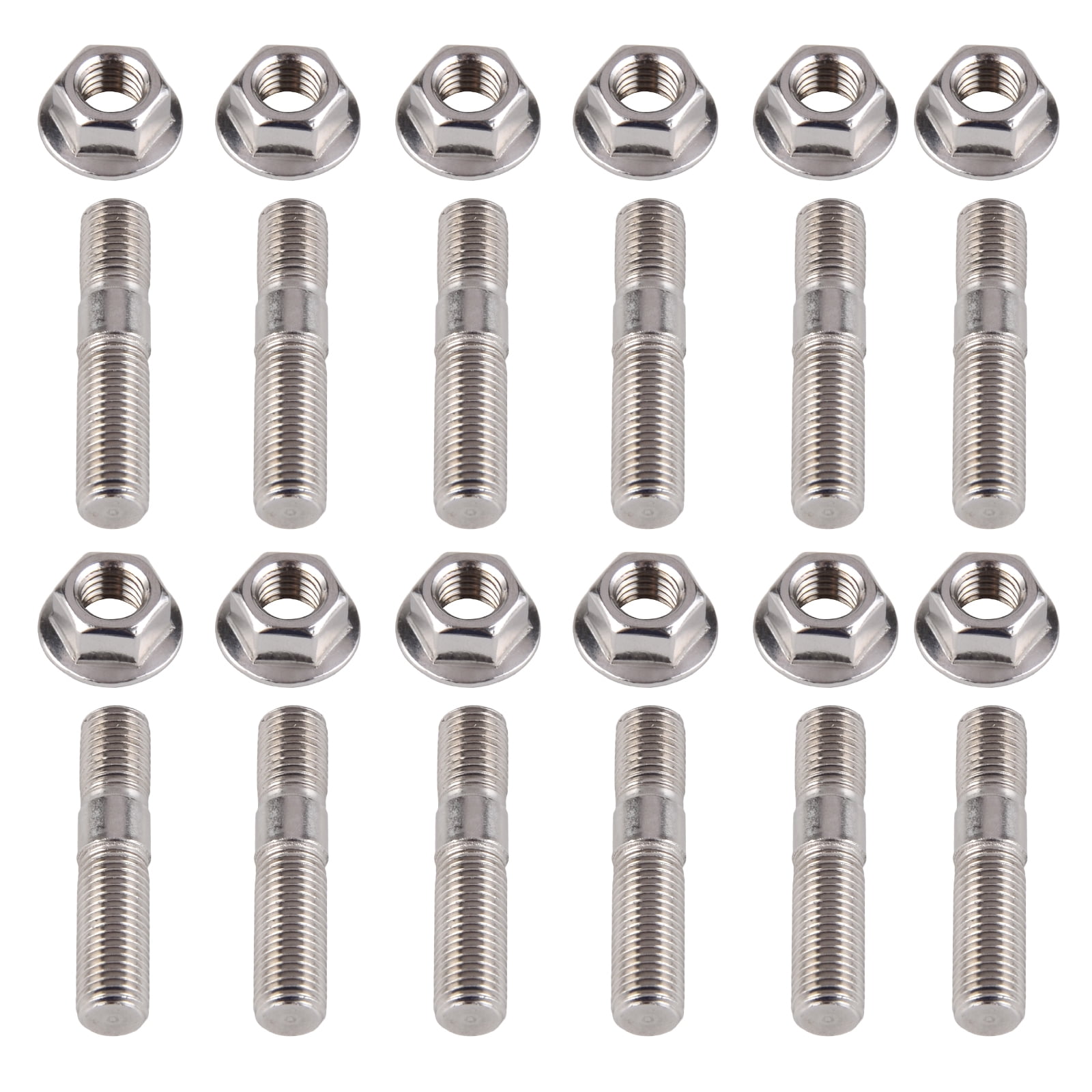 NICECNC 12pcs Intake Manifold Extended Stud Studs Bolt M10-1.25mmx48mm ...