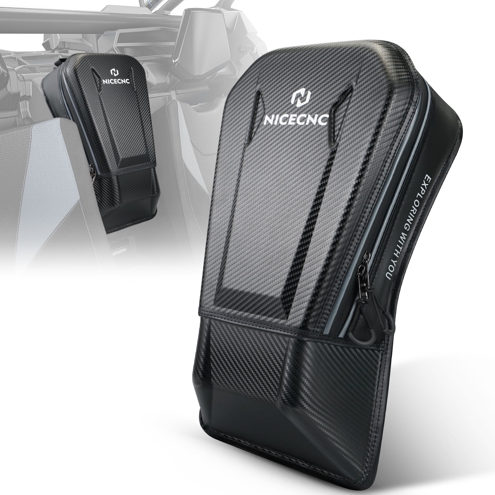 NICECNC UTV Console Seat Shoulder Bag for Can Am Maverick X3 Turbo 2017 ...