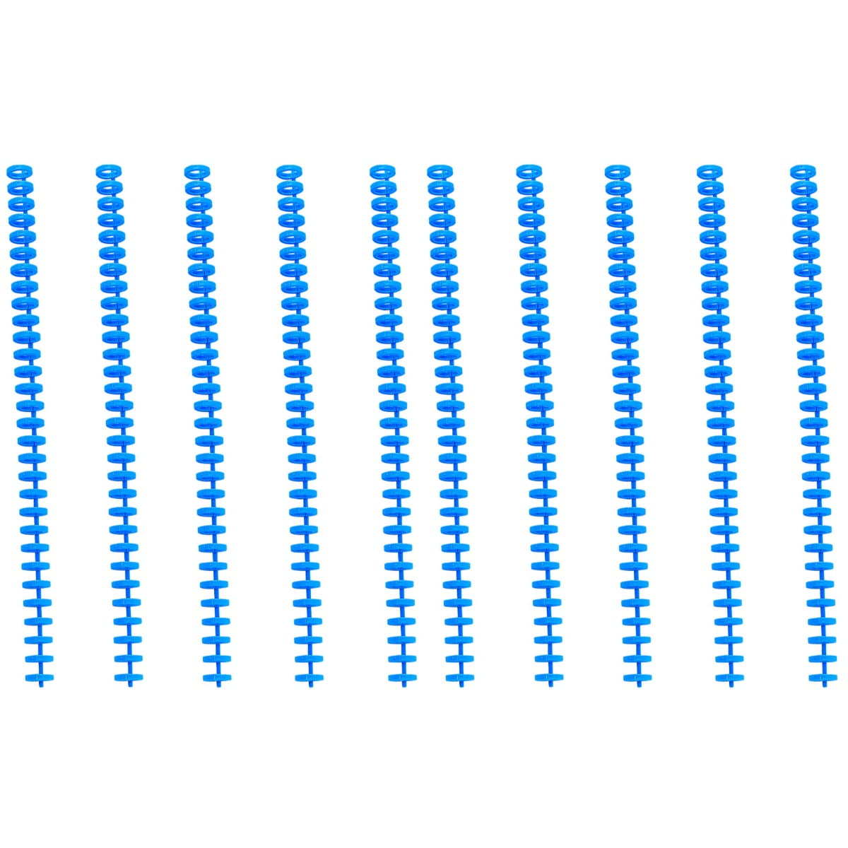 NICEMAL 10 Pcs Binding Spines Spirals Spiral Notebook Coils Comb ...