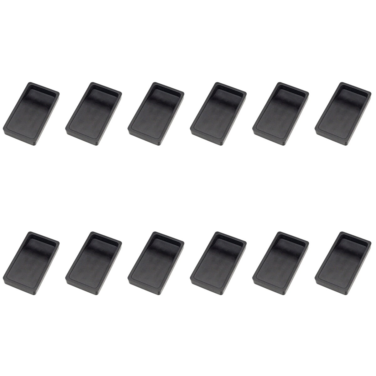 NICEMAL 12 pcs Student Calligraphy Inkstone Two-sided Inkslab ...
