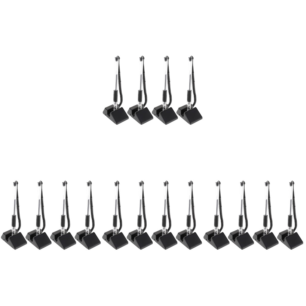 NICEMAL 16 pcs Secure Counter Pens Desktop Pen Security Gel Ink Pen ...