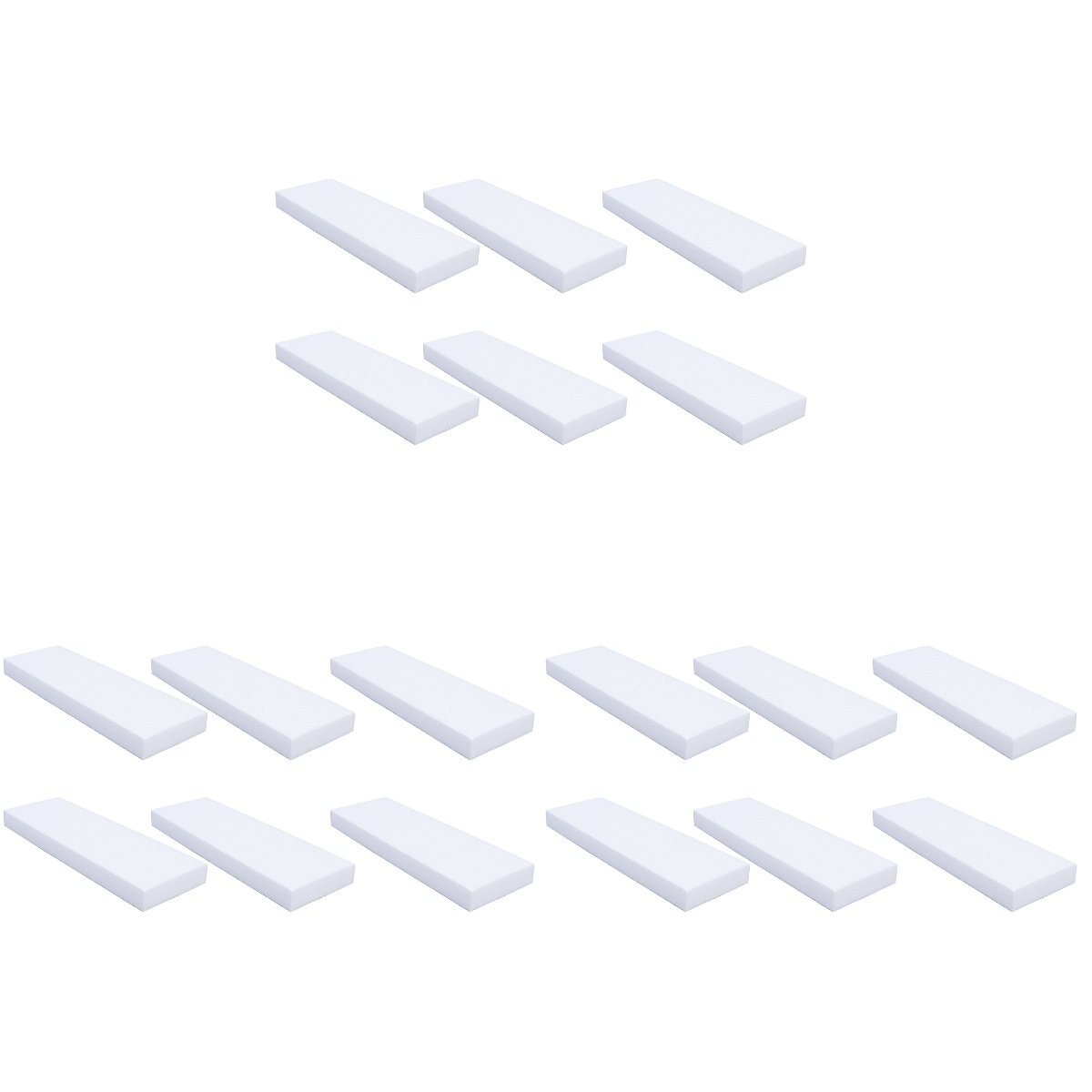 NICEMAL 18 Pcs 30x10x5cm Bricks DIY Blocks Cake Mold Block Cake Embryo Model Block for Cake ...