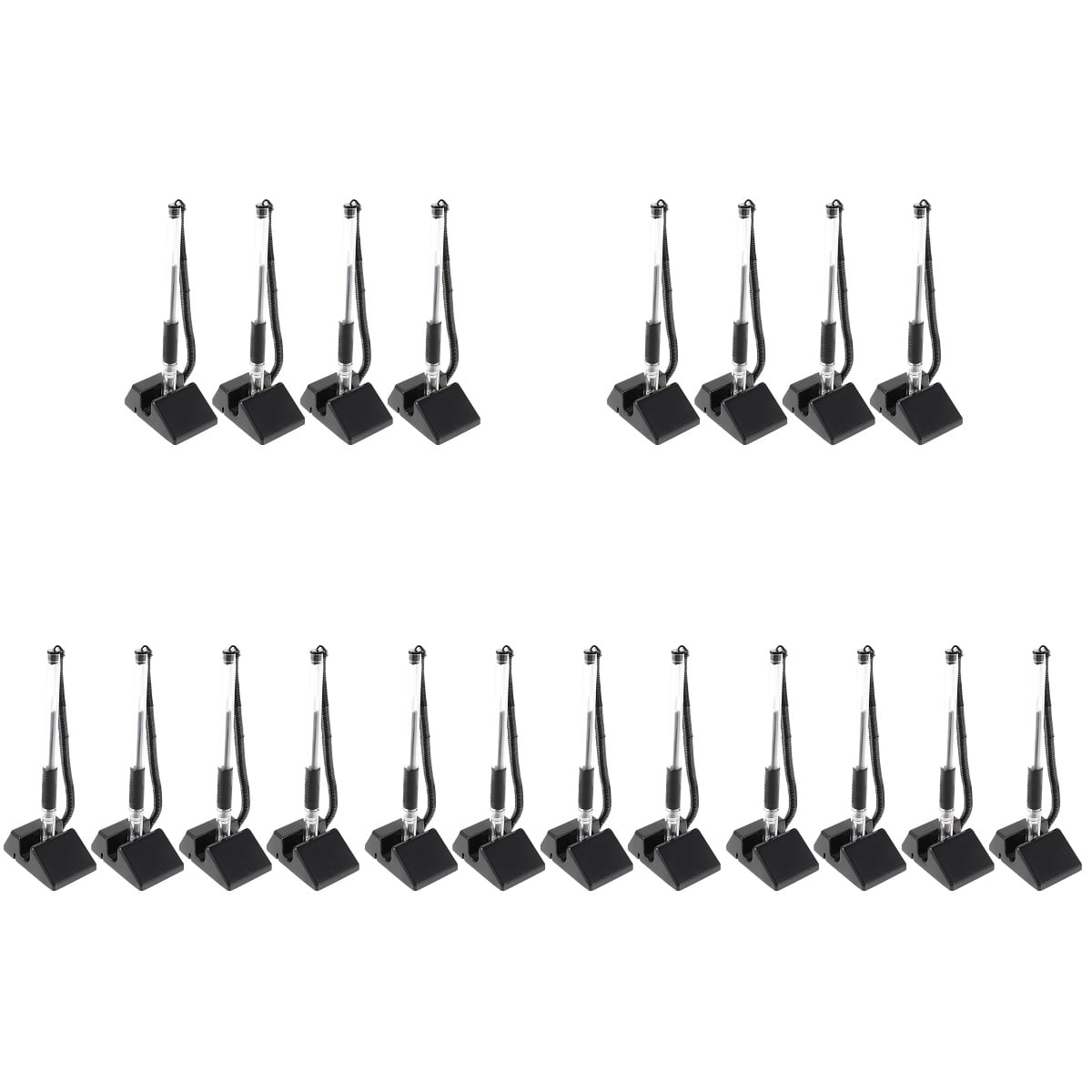 NICEMAL 20 pcs Secure Counter Pens Desktop Pen Security Gel Ink Pen ...