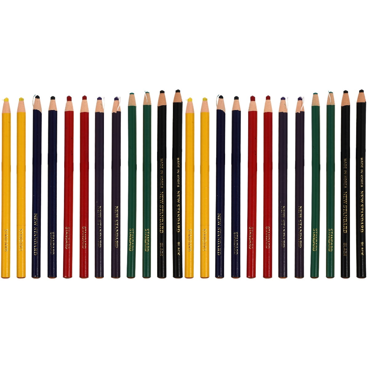 NICEMAL 24 Pcs Roll Paper Point Pens Thread Machine Sewing Pens Multi ...