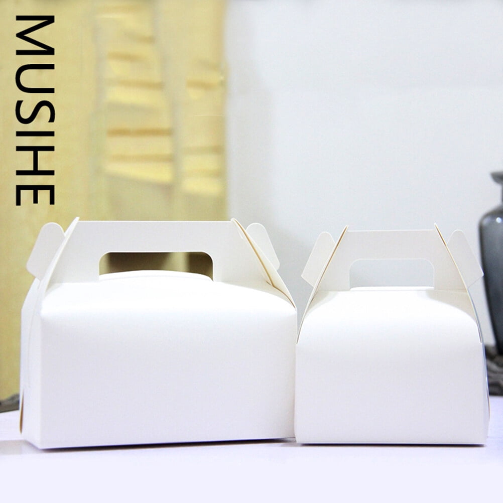 NICEMAL 24pcs Nougat Packaging Bag Paper Candy Boxes with Clear Window ...