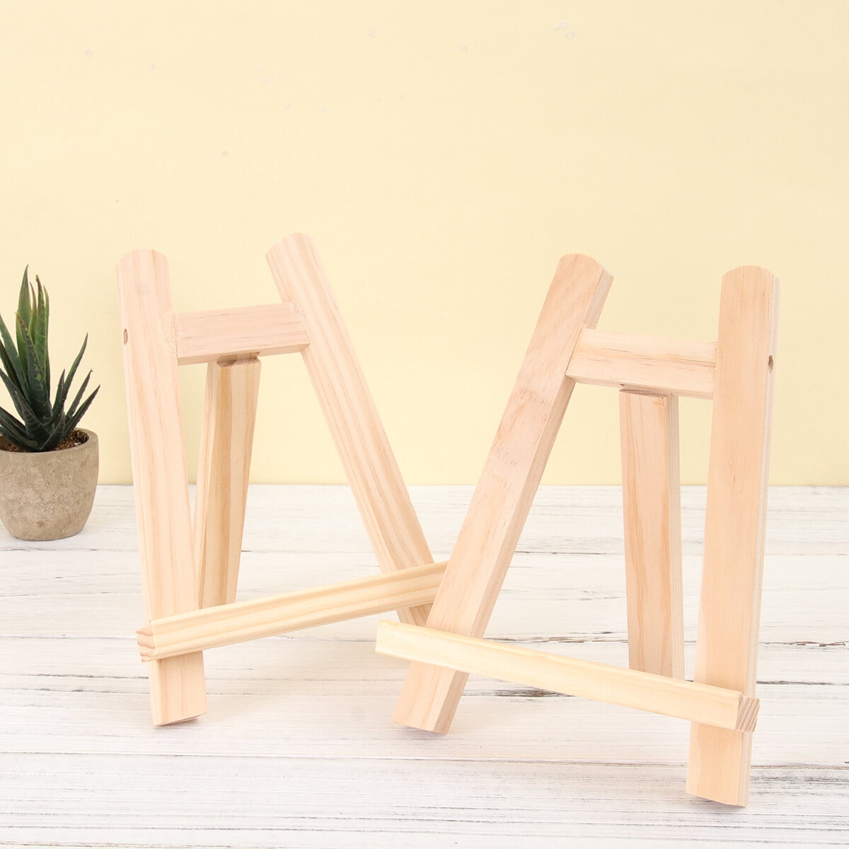 NICEMAL 2Pcs 15x20cm Wood Easel artist Art Easel Craft Wooden ...