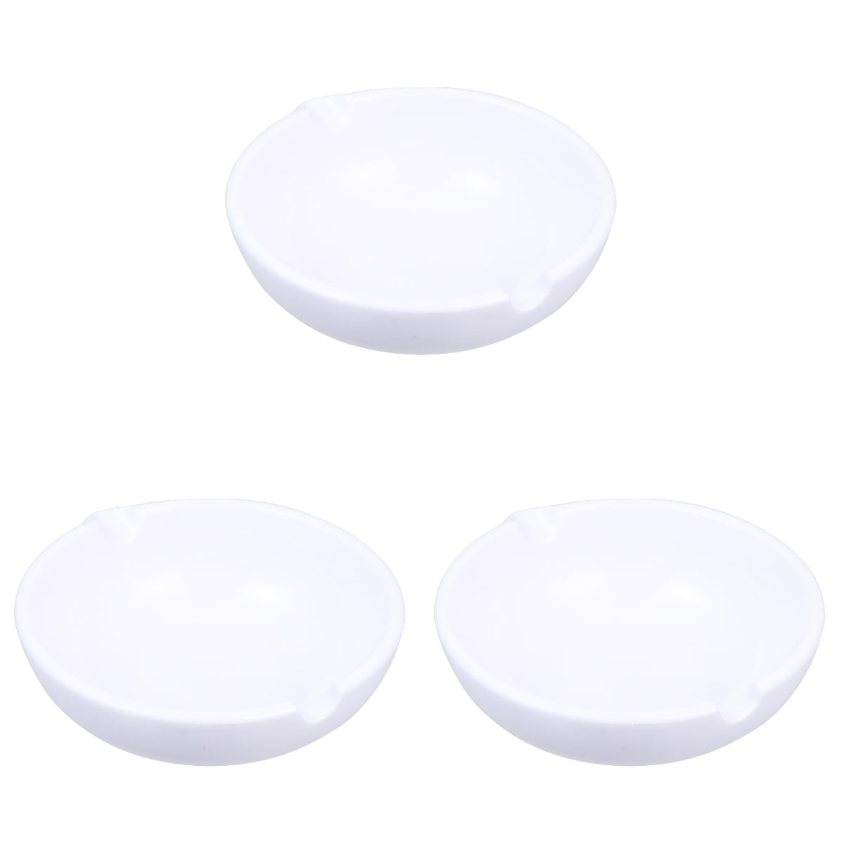 NICEMAL 3 pcs Ink Dish Plastic Ink Dish Imitation Porcelain Ink Plate ...