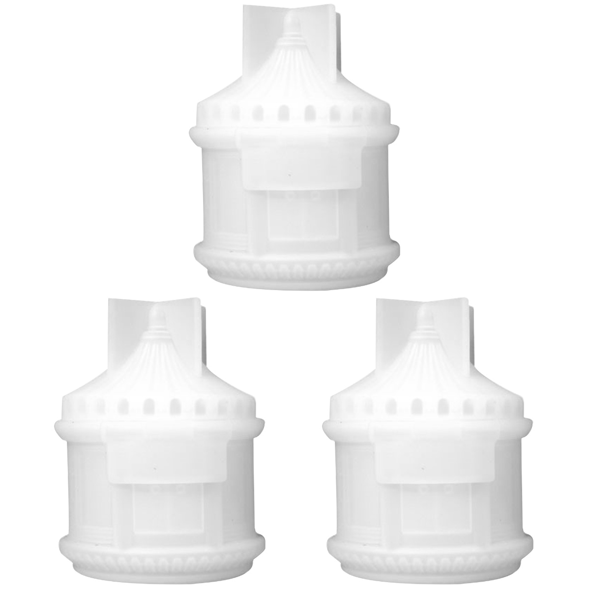 NICEMAL 3pcs Architecture Mold Building Diy Silicone Mould Chinese ...