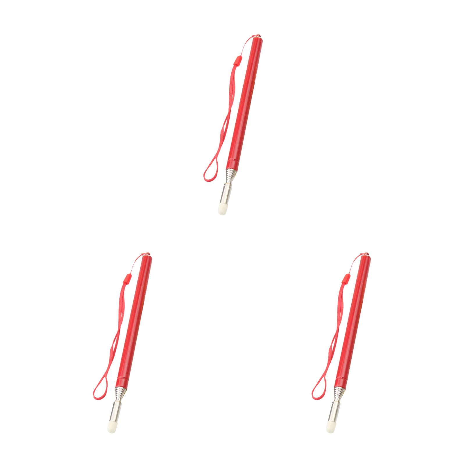 NICEMAL 3pcs Telescopic Teachers Pointers Stainless Steel Retractable ...