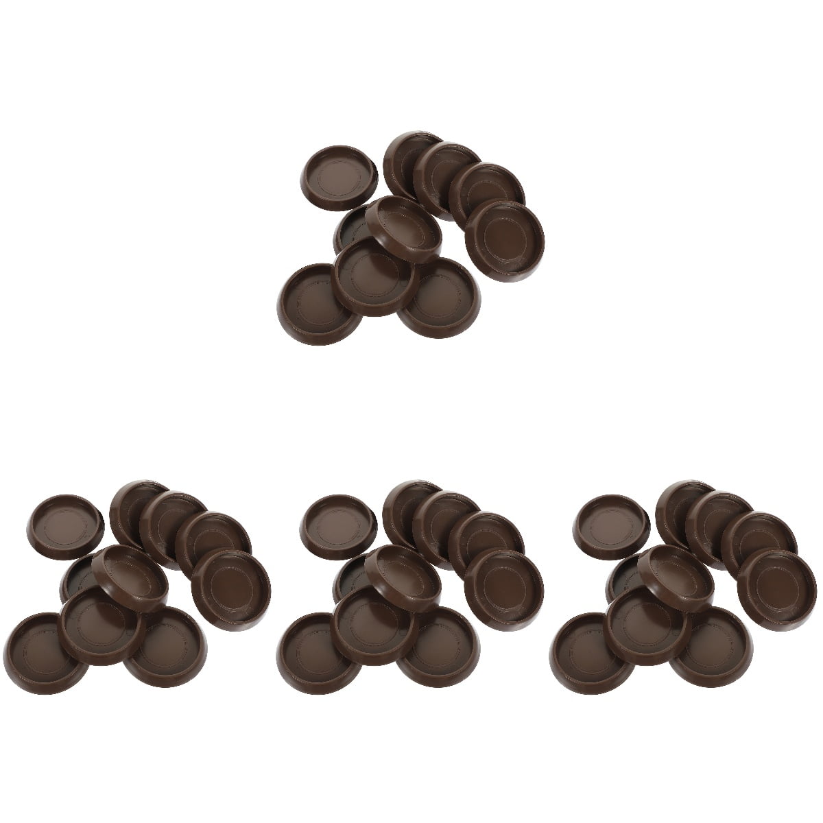 NICEMAL 40 Pcs Multi-function Furniture Coasters Compact Bed Stoppers ...