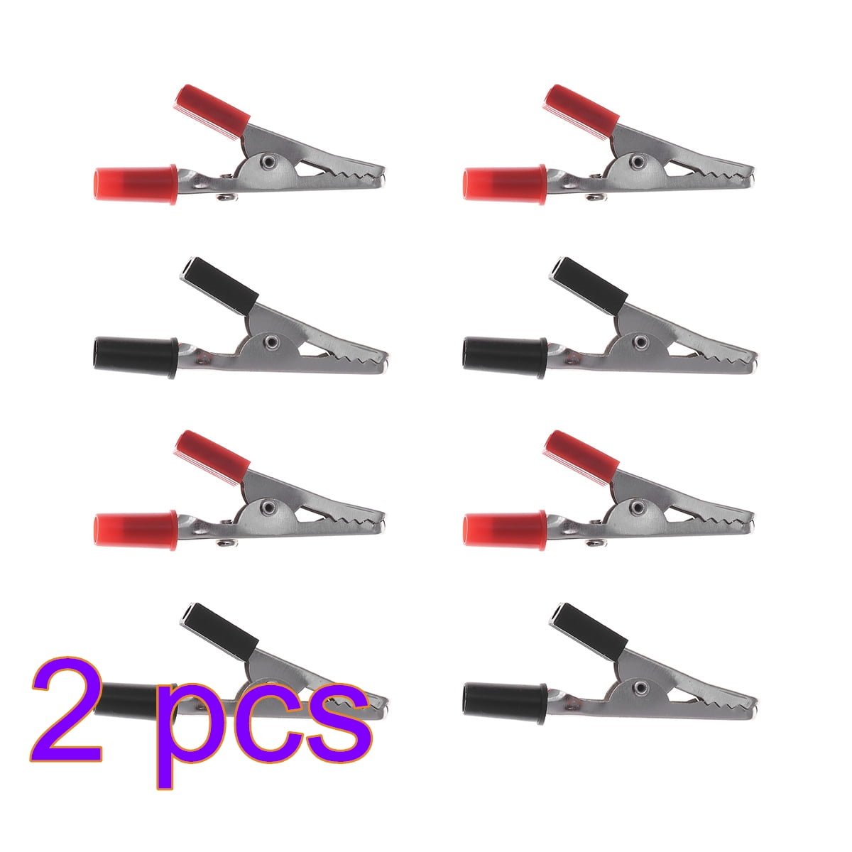 NICEMAL 40PCS Alligator Clips Double-ended Alligator Clips Mini Test ...