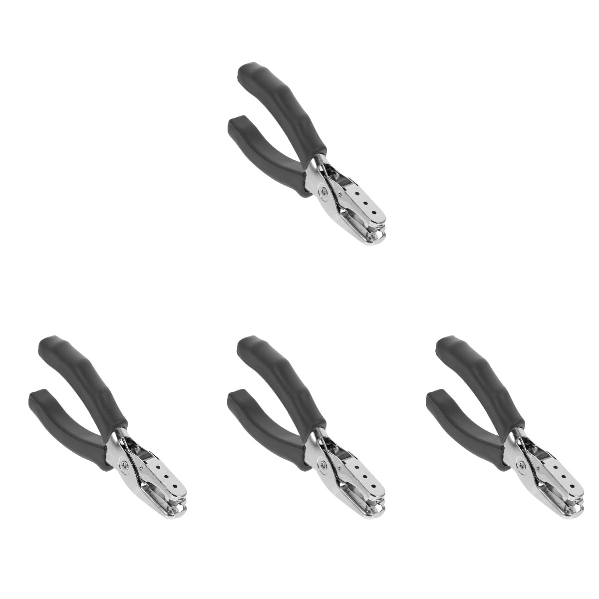 NICEMAL 4pcs Handheld Hole Punch Office Paper Hole Punch Portable Hole ...