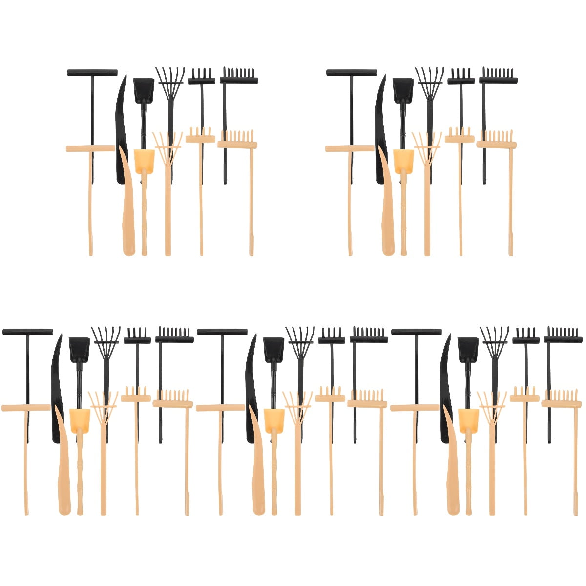 NICEMAL 5 Sets Zen Garden Tools Zen Sand Tray Tools Zen Garden Rake Zen ...