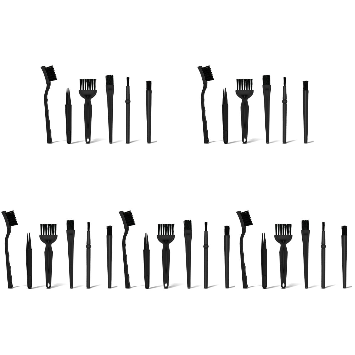 NICEMAL 5 Sets of Keyboard Brushes Anti Static Brushes Computer ...