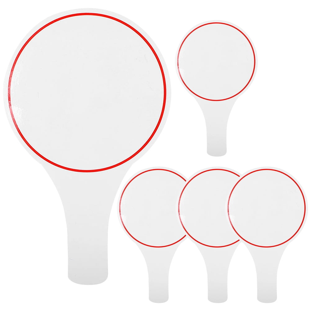 NICEMAL 5Pcs Judges Writable Scoreboards Blank Scoreboards Voting ...