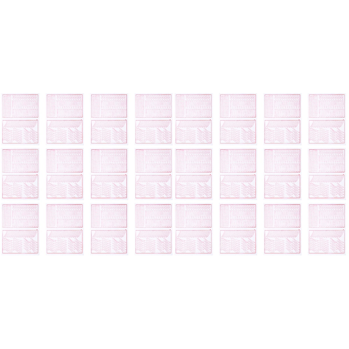 NICEMAL 60 PCS Chinese Calligraphy Ink Writing Paper Tracing Basic ...