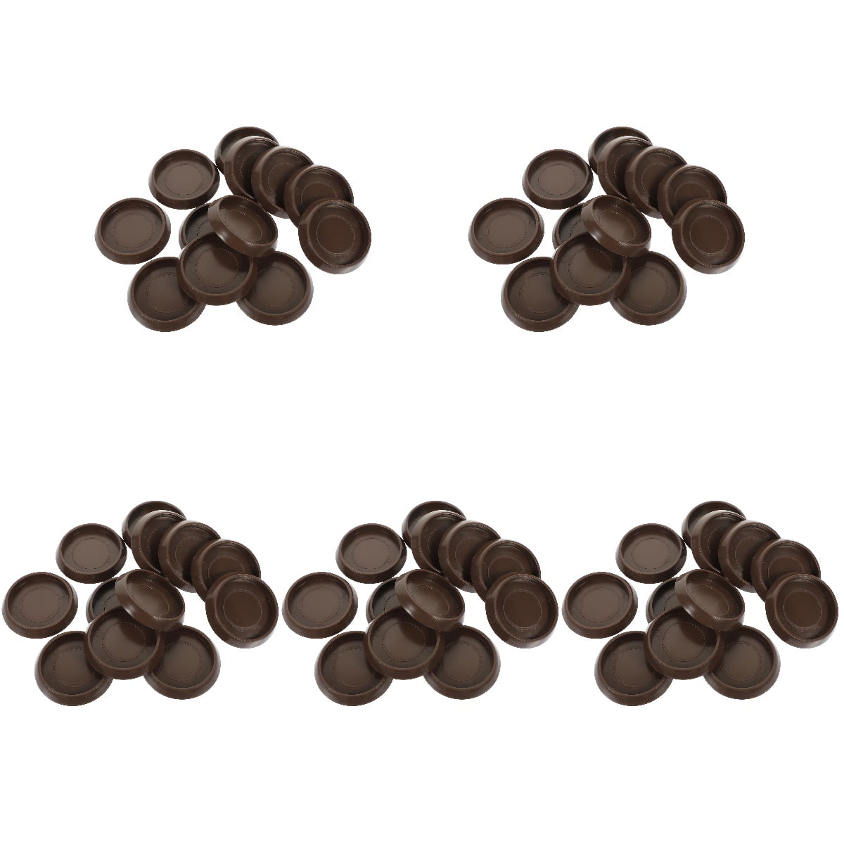 NICEMAL 60 Pcs Multi-function Furniture Coasters Compact Bed Stoppers ...