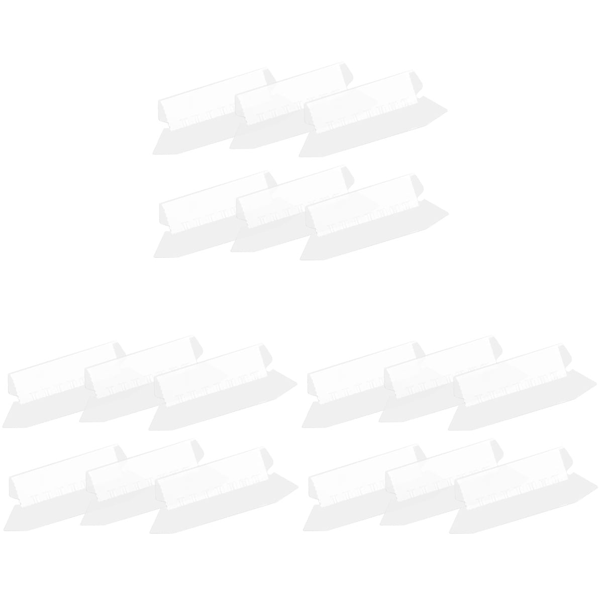 NICEMAL 75 Pcs Hanging Folder Tabs Plastic File Labels Folder Tab Quick ...