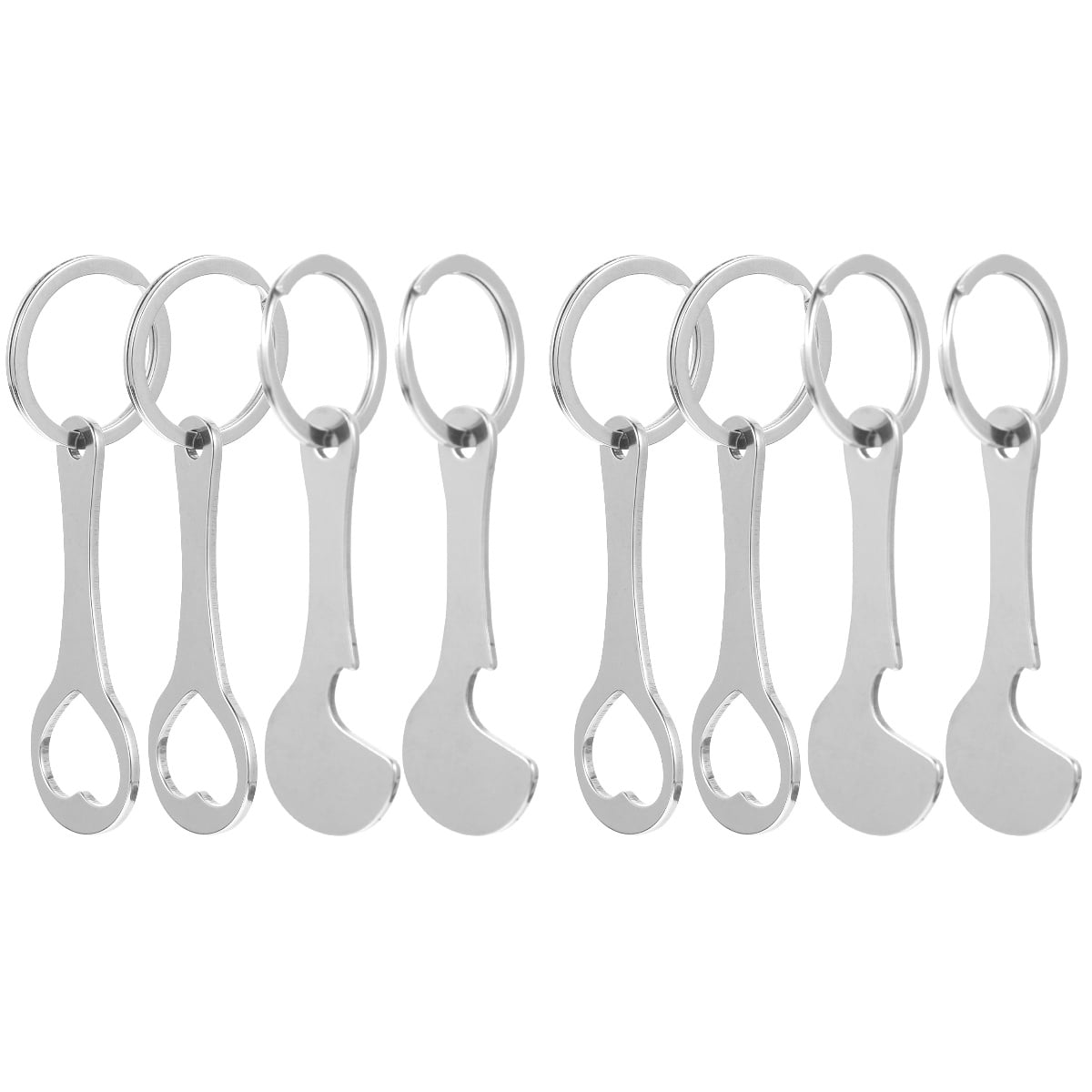 NICEMAL 8 Pcs Shopping Cart Trolley Tokens Key Ring Trolley Tokens ...