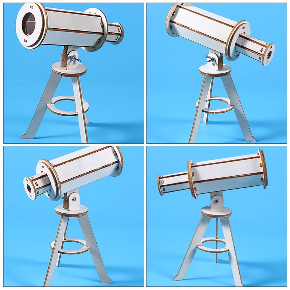 NICEMAL Craft Telescope Toy Kids Education Toy Creative Diy Toy ...