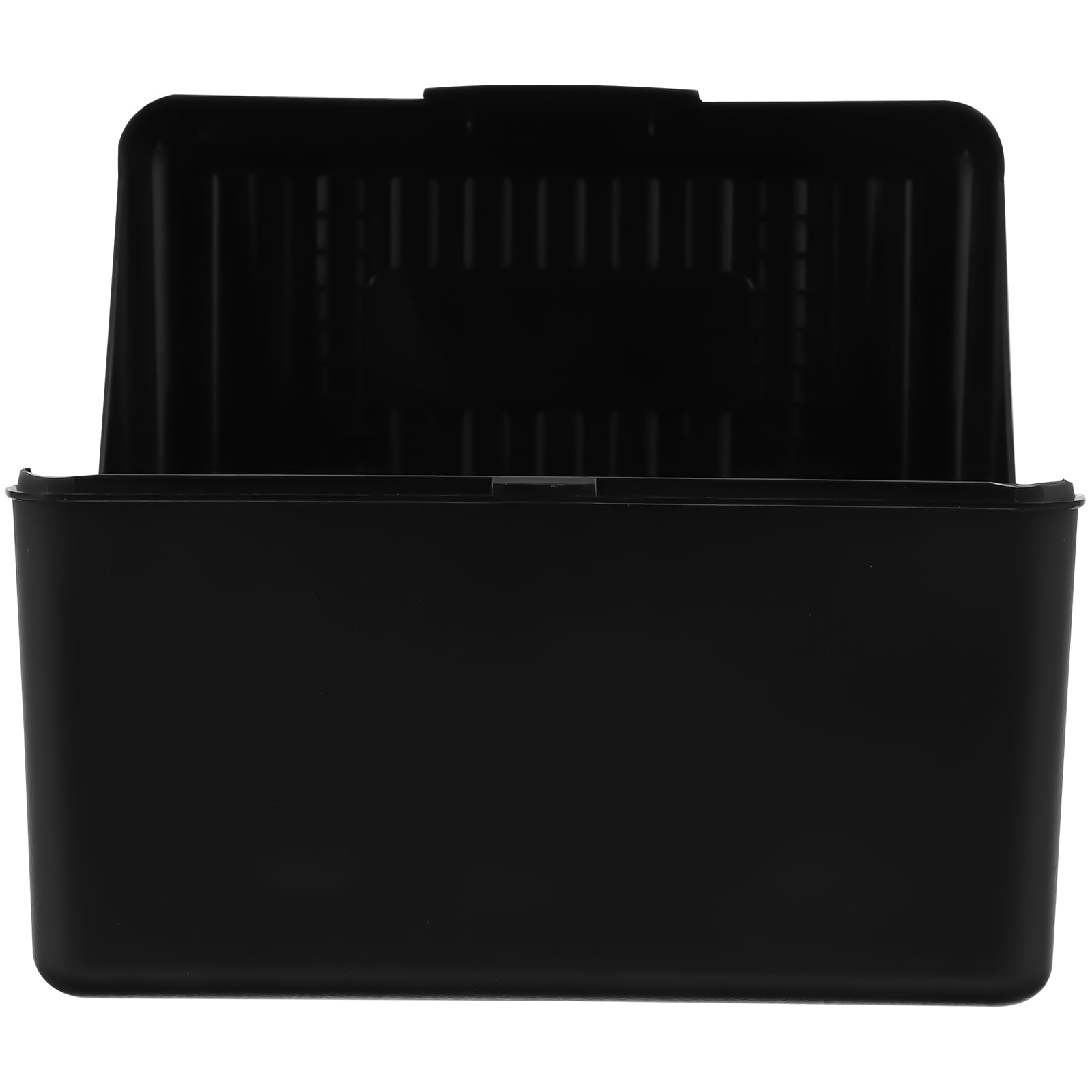 Supvox Business Card Holder Organizer Black Large Capacity Card Box ...