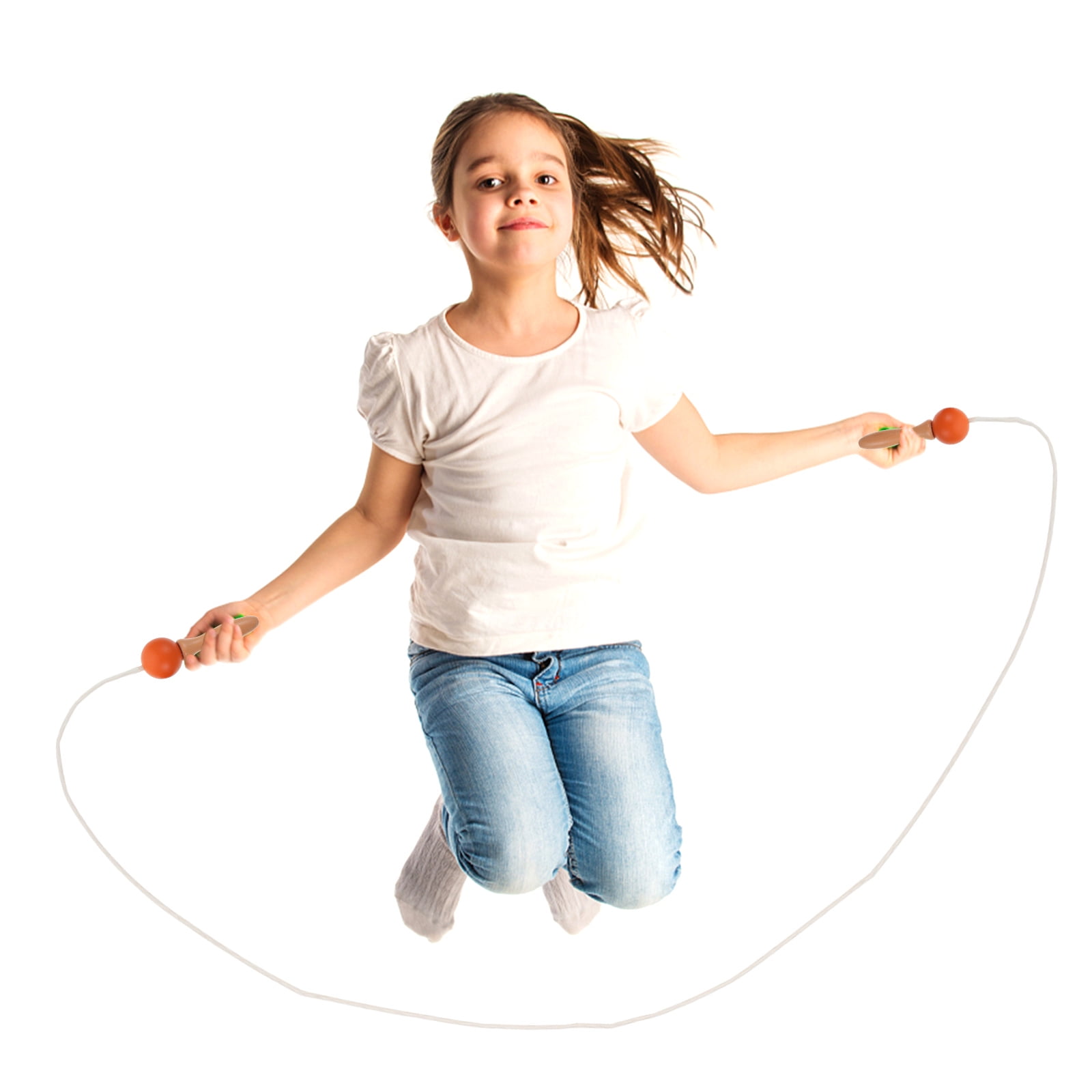 Jump Rope Orange 1Pcs 10.7X1.8In - Walmart.com