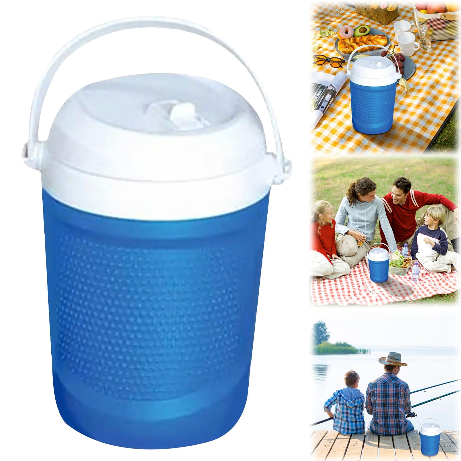 NICEME Camping Water Container with Spigot Insulated Water Jug，Water ...