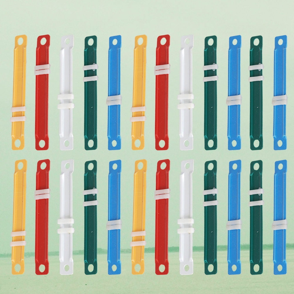 NICERIO 2 Box Set Paper Clips Binder Clips Assorted Color Easy Attachment for Office Workers ...