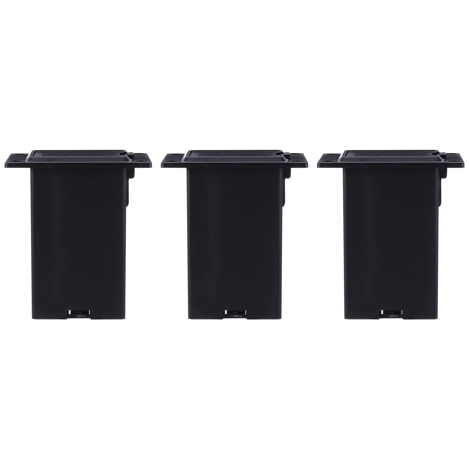 NICERIO 3 PCS Pickup Battery Box 9V Guitar and Bass Active Pick Up ...
