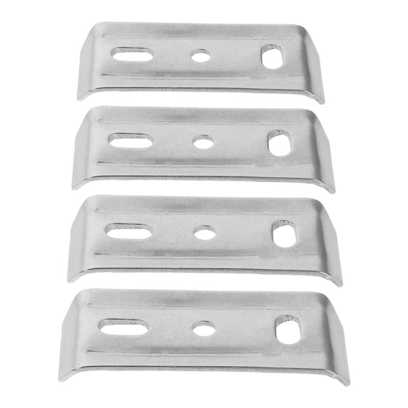 NICERIO 4-Piece Bathroom Towel Rack Repair Kit in Plated Stainless ...