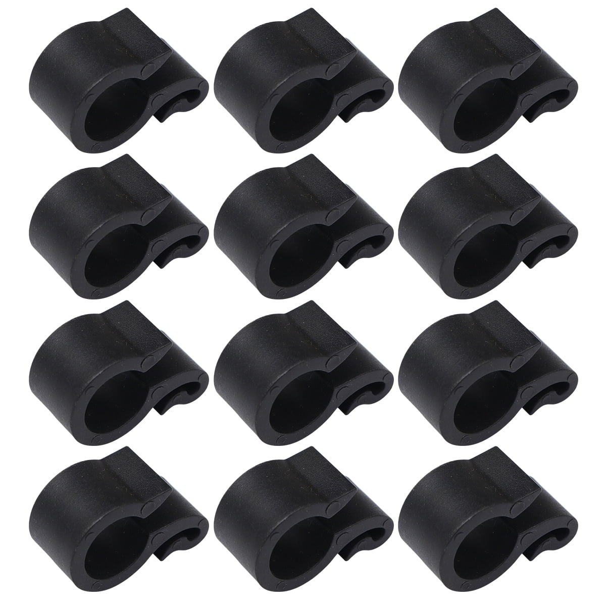 NICERIO 50Pcs Garden PE Hook Connection Fastening Clips Drip Tube ...