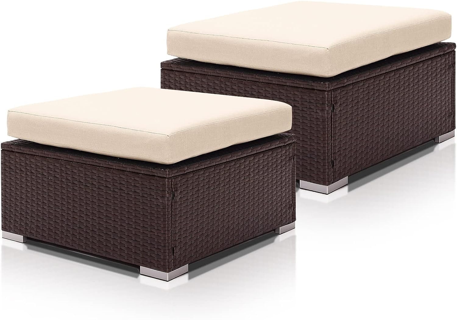 NICESOUL Conversation Sets Outdoor Patio Furniture Sofa Set Table ...