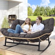 Zuo Rocket Rocking Chair in White - Walmart.com
