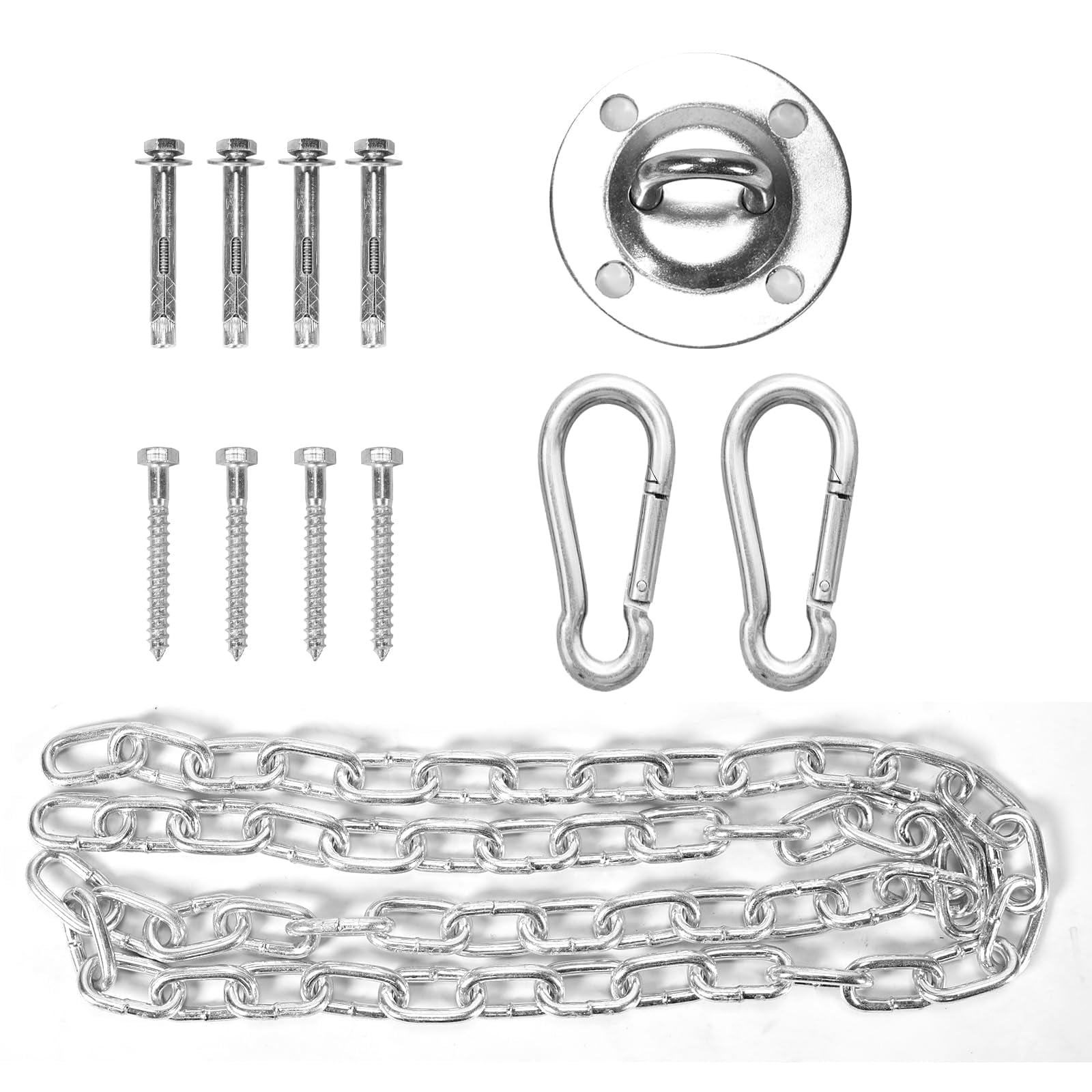 NICESOUL Egg Chair Hammock Swing Hardware Chains and Hooks - Walmart.com