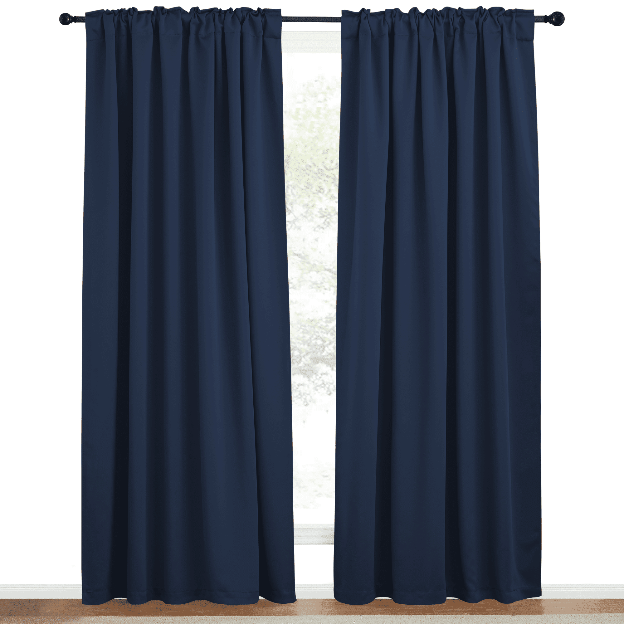 Walmart Black Friday Deals 2025 NICETOWN Blackout Curtains 84 inches ...