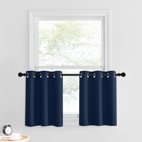 NICETOWN Blackout Curtains for Small Windows, Thermal Insulated Grommet ...