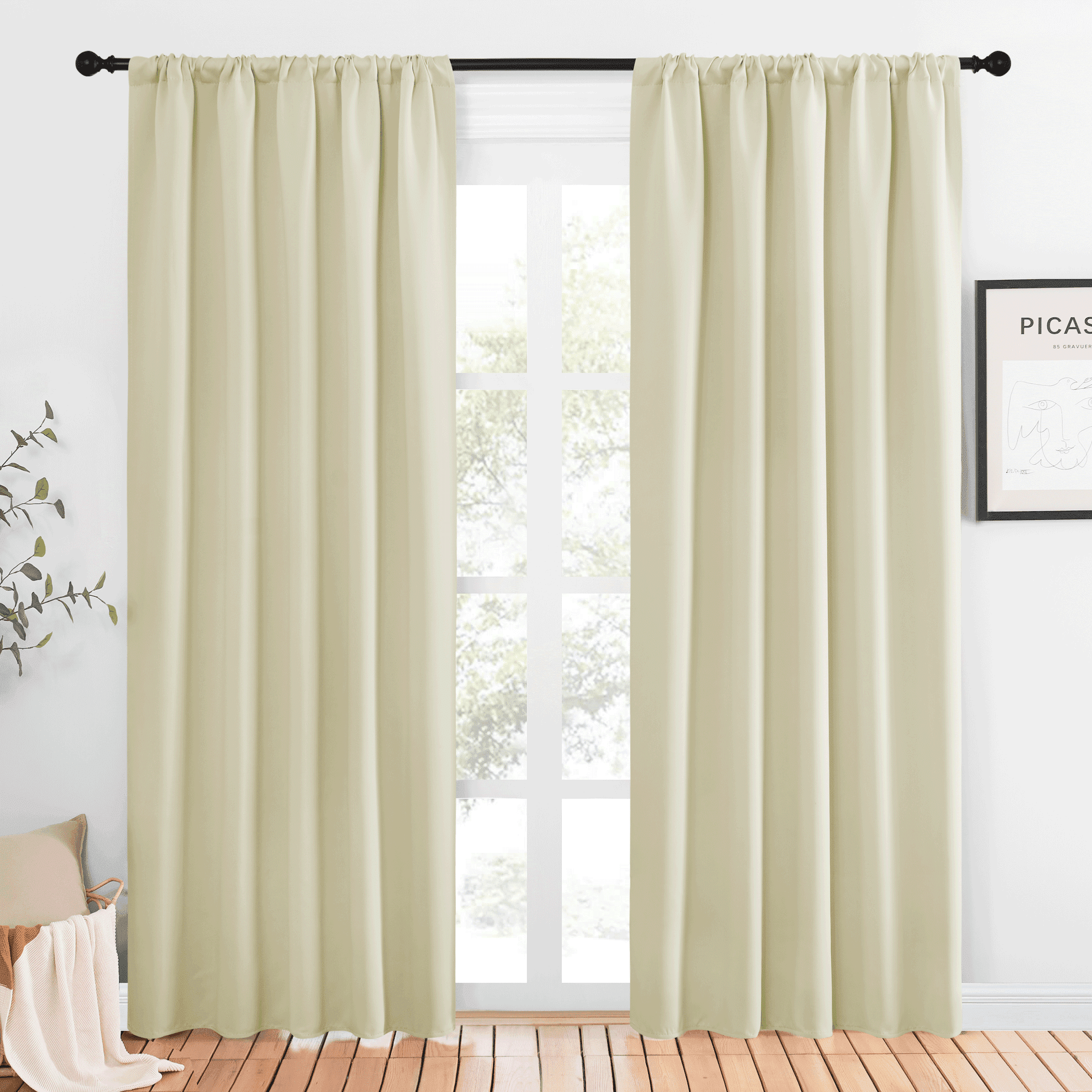 Walmart Black Friday Deals 2025 - NICETOWN Blackout Curtains Thermal ...