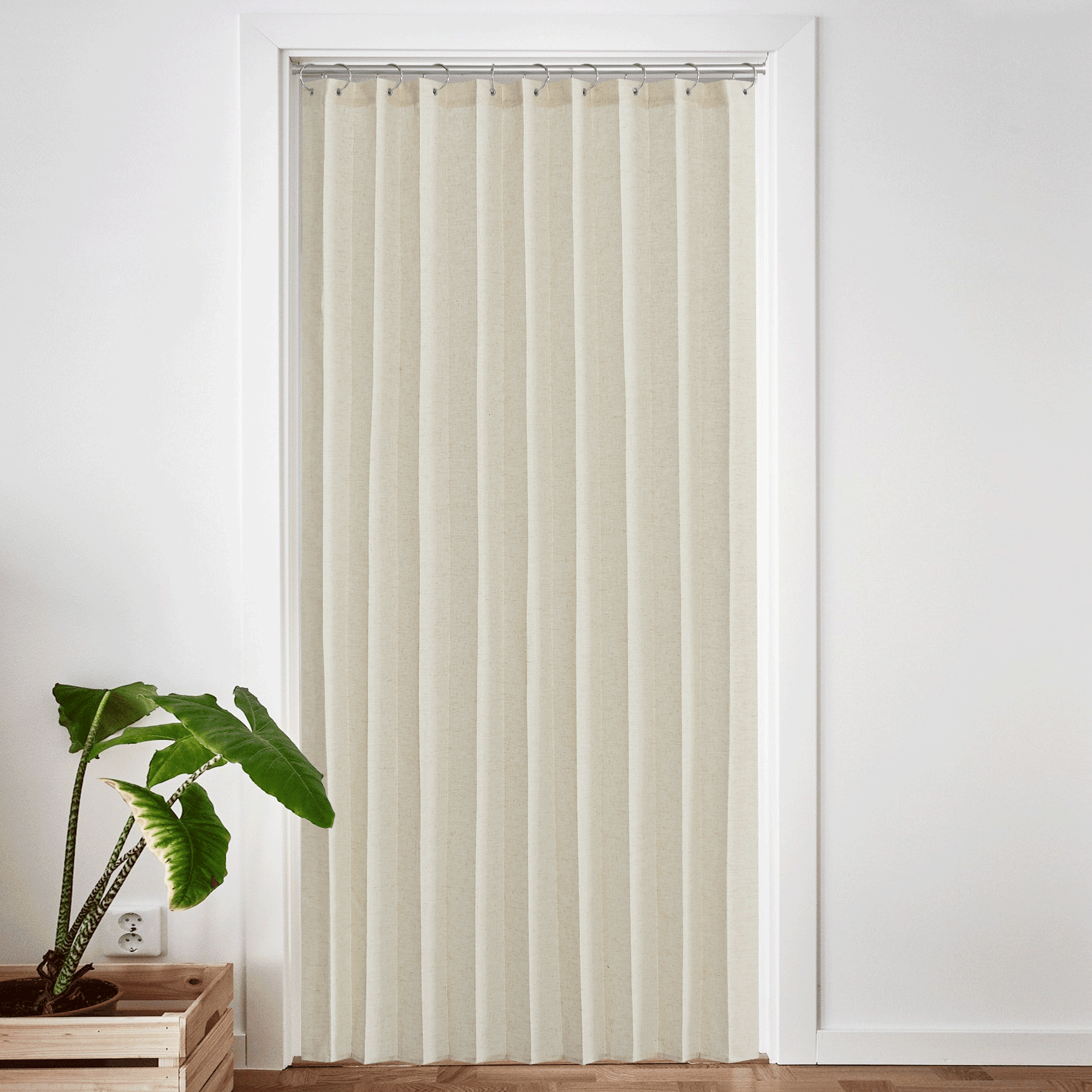 NICETOWN Door Curtain for Bedroom, Accordion Style Door Curtains ...
