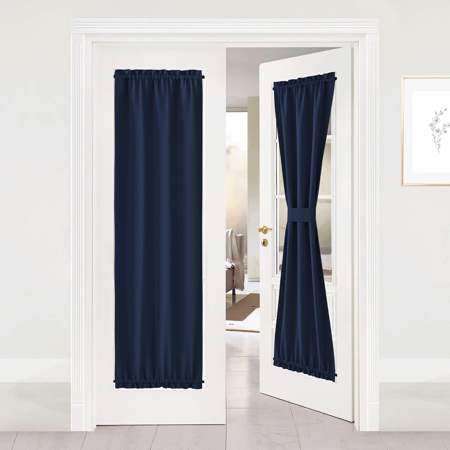 NICETOWN Door Curtain Panel, Sunlight Blocking Thermal Insulated French ...