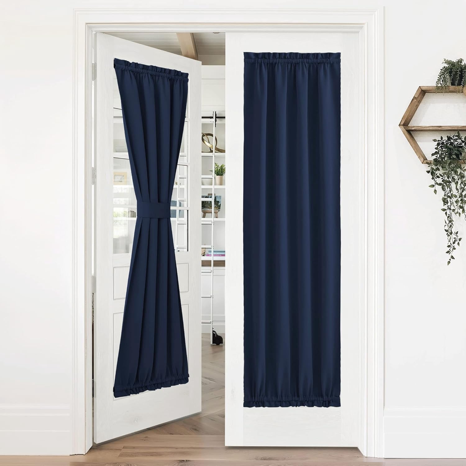 NICETOWN Door Curtain Panel, Sunlight Blocking Thermal Insulated French ...