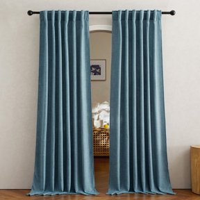 84 Inch Curtains and Drapes for Home Light Control and Privacy