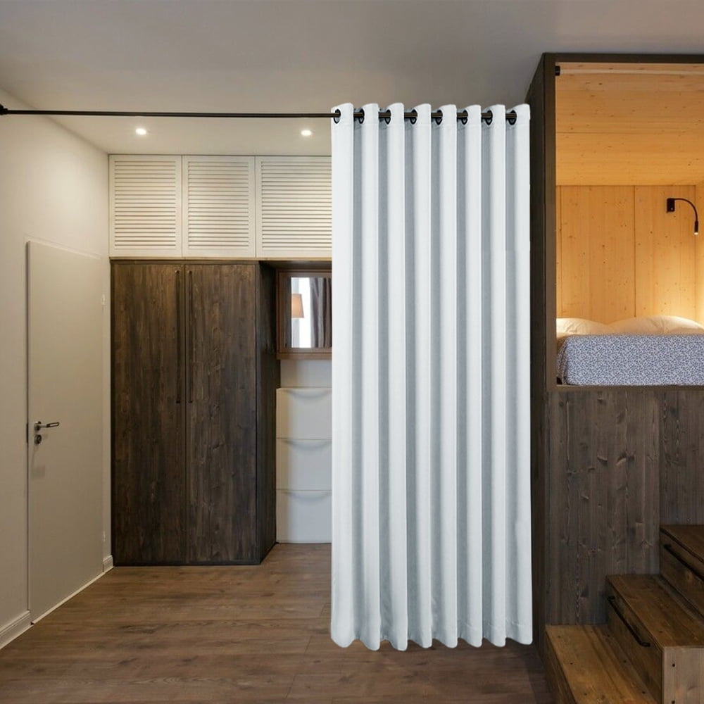 NICETOWN Room Divider Heavy Curtain Screen Partition,Privacy Vertical ...