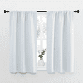 NICETOWN Solid Color Blackout Curtains Rod Pocket Window Drapes for ...