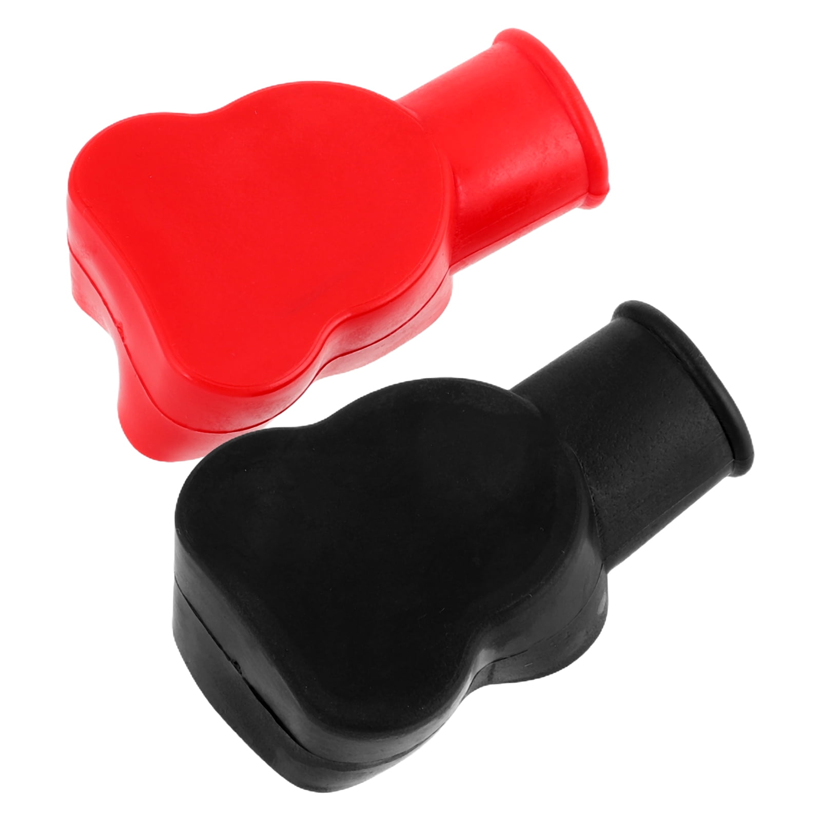 NICEXMAS Battery Terminal Insulation Lug Caps PVC 1 Pair Assorted Color ...
