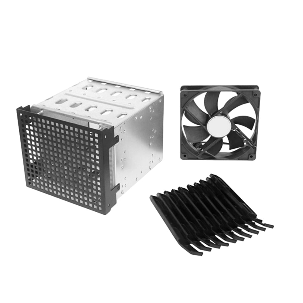 NICEXMAS 1 Set Storage Expansion Hard Drive Cage Chassis 5.25 Inch ...
