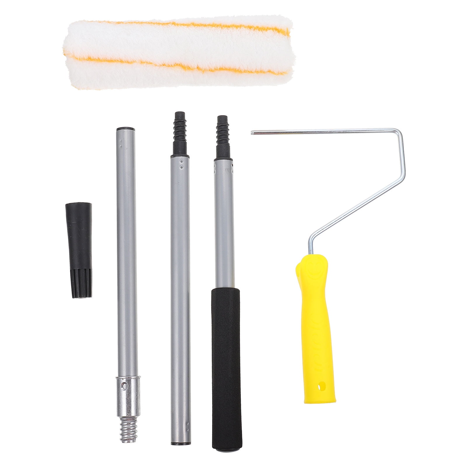 NICEXMAS 1 Set Telescopic Handle Paint Roller Cylindrical Shape for and ...